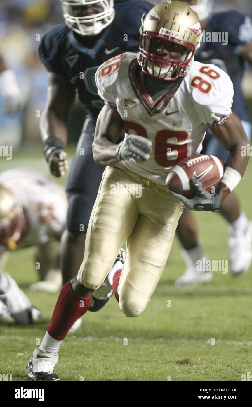 October 22, 2009: Florida State wide receiver Rod Owens #86. The ...
