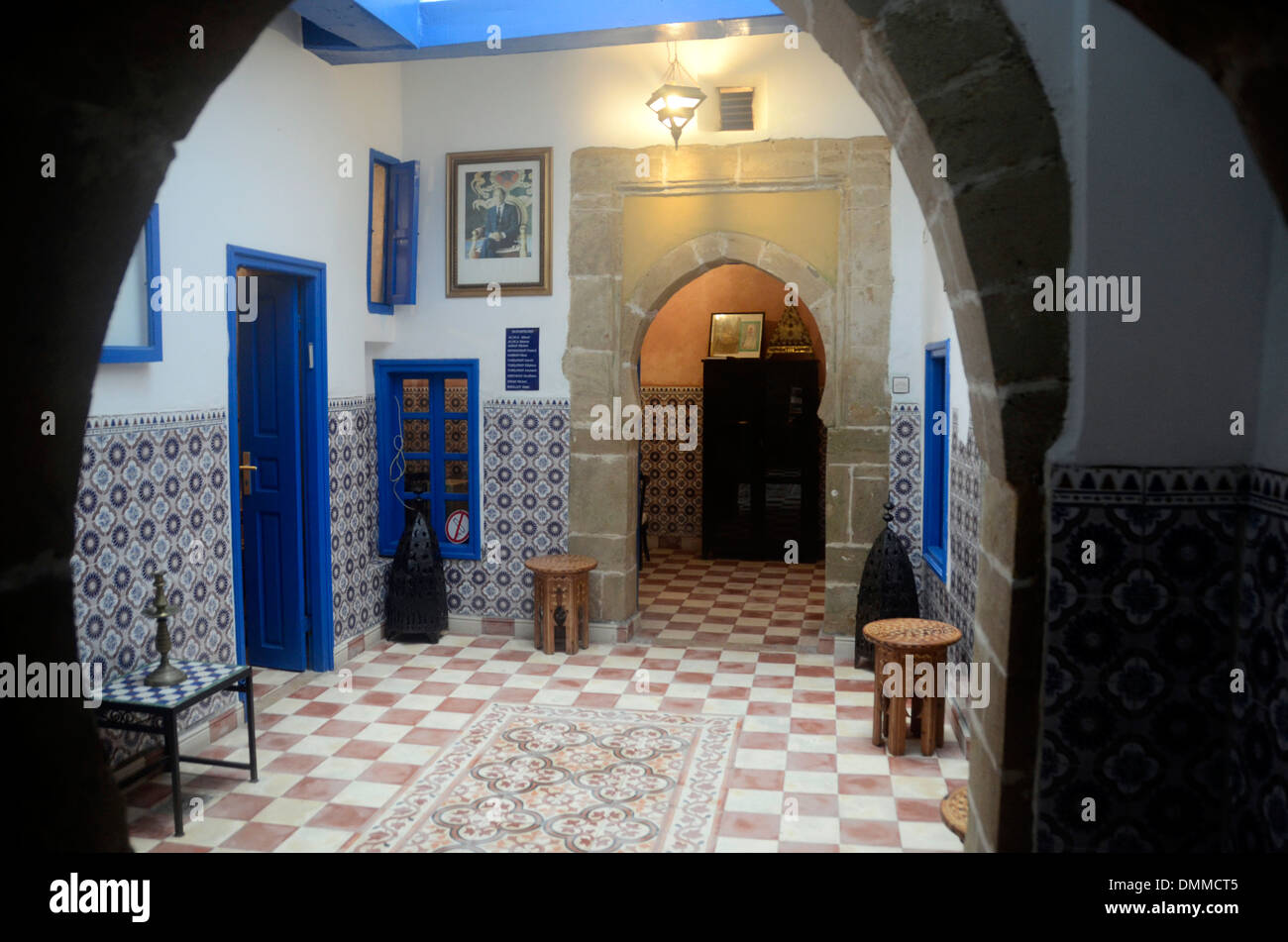 Rabbi Haim Pinto Synagogue in the Mellah the old Jewish Quarter in ...