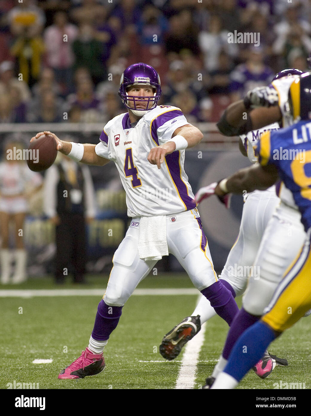 Oct 11, 2009 - St Louis, Missouri, USA - NFL Football - Vikings ...