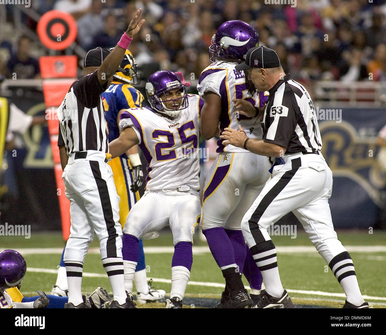 Oct 11, 2009 - St Louis, Missouri, USA - NFL Football - Rams safety ...