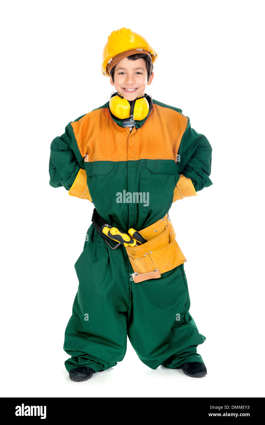 Construction hard hat, child hi-res stock photography and images - Alamy