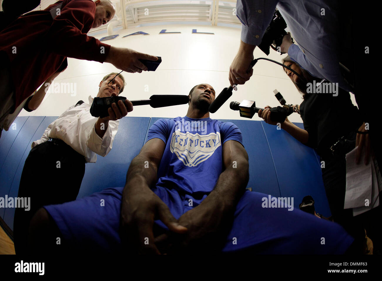 University of Kentucky basketball player Patrick Patterson addressed ...