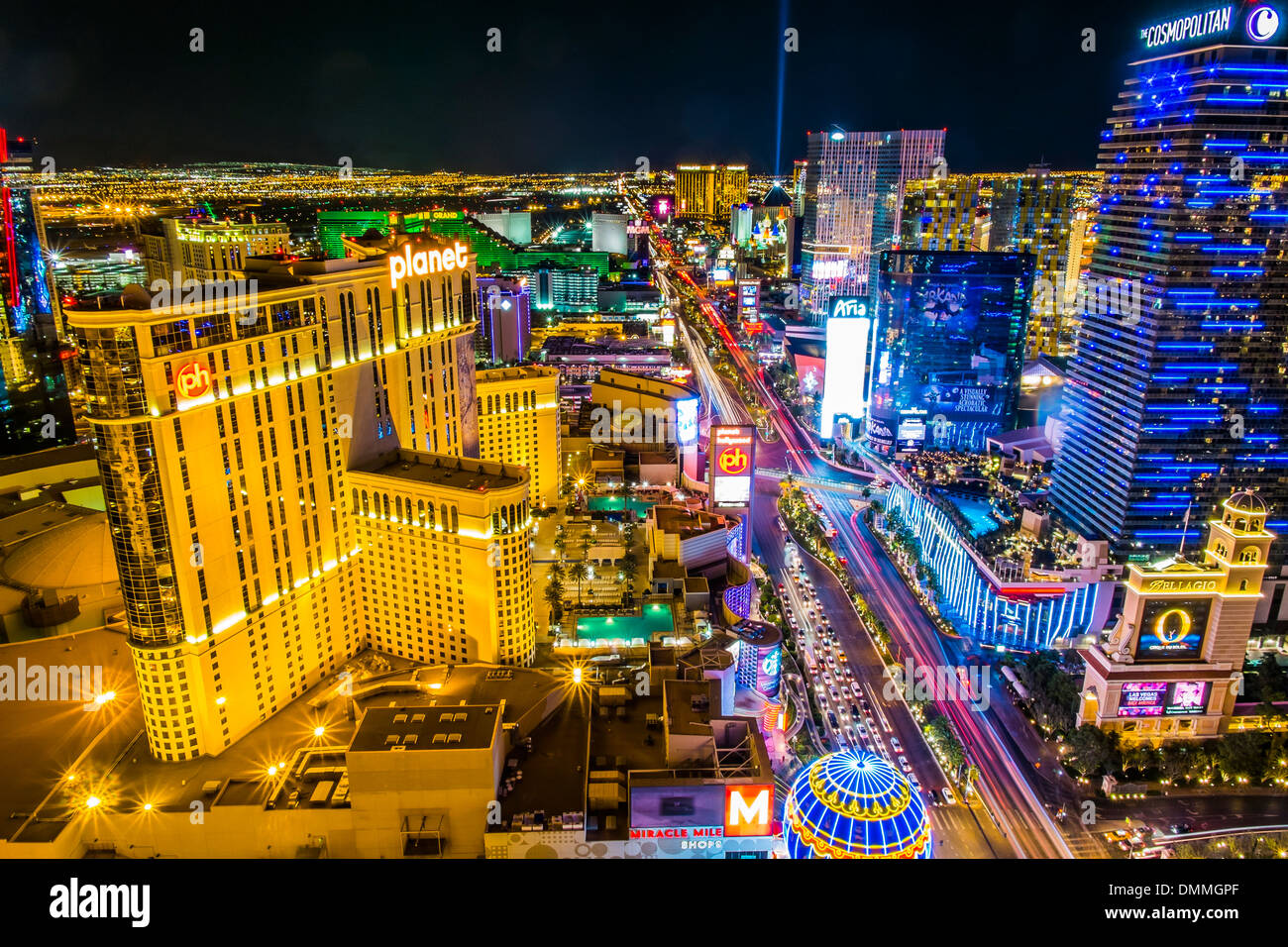 USA, Nevada, Las Vegas at night Stock Photo - Alamy