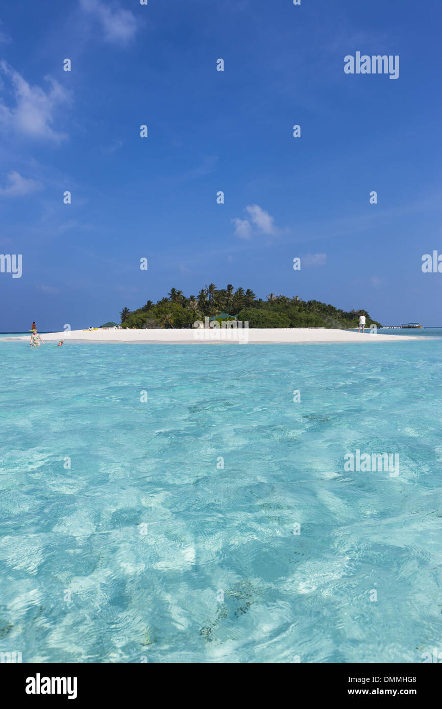 Maledives, South-Male-Atoll, Embudu, island Stock Photo - Alamy