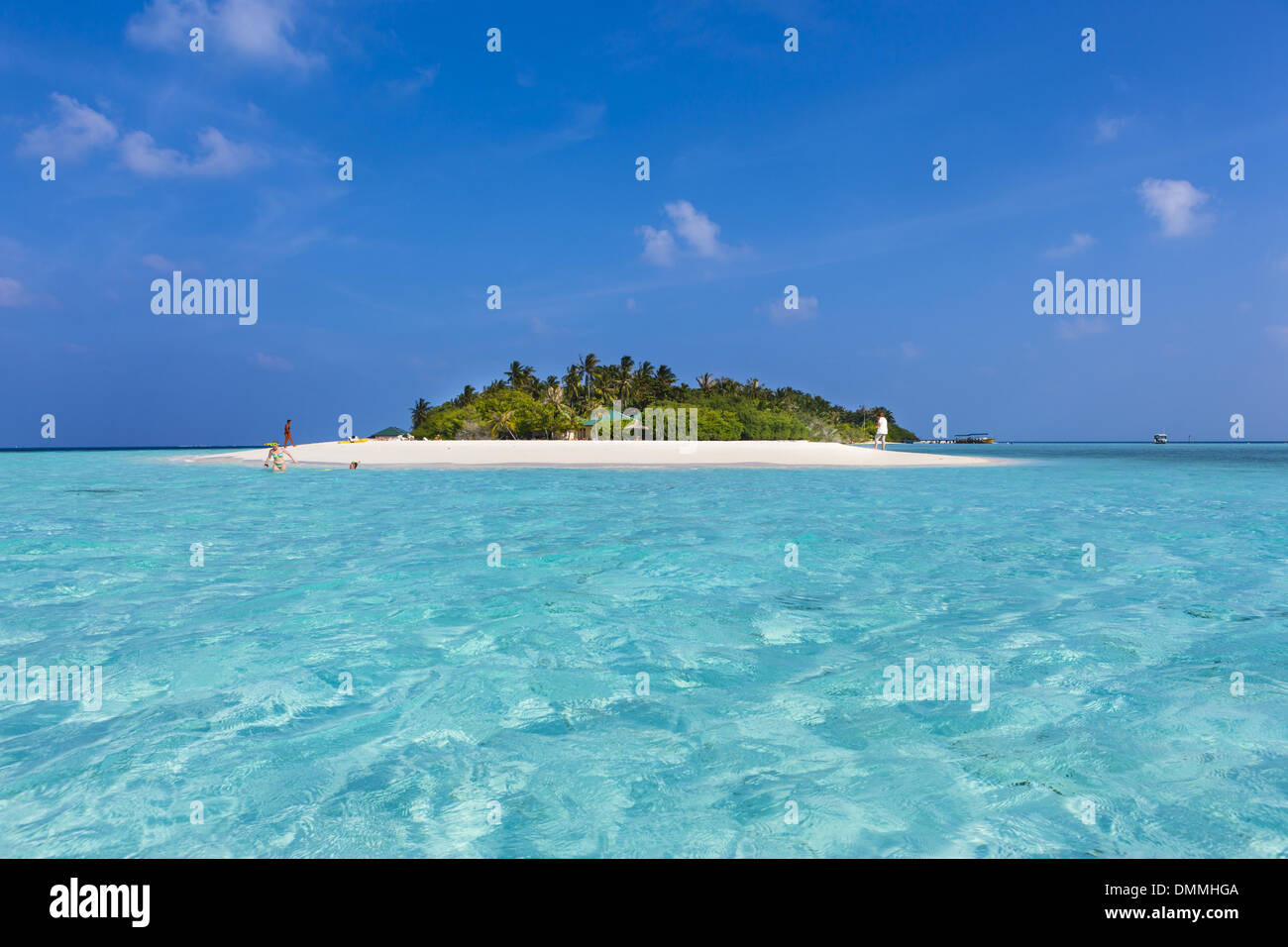 Maledives, South-Male-Atoll, Embudu, island Stock Photo - Alamy
