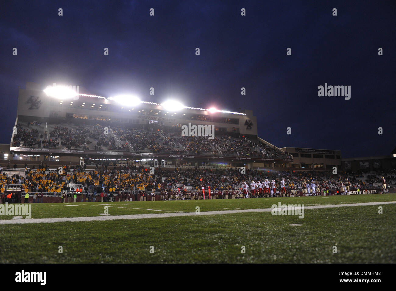 17 October 2009: Boston College's Alumni Stadium in Chestnut Hill, MA ...