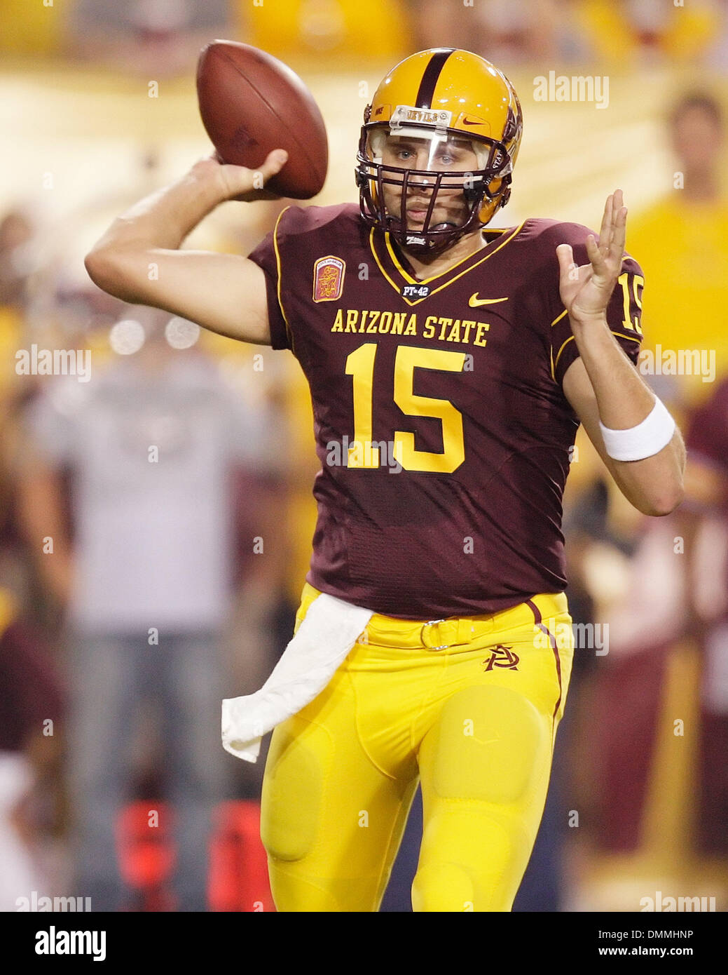 October 17, 2009: Arizona State quarterback Danny Sullivan (15) in ...
