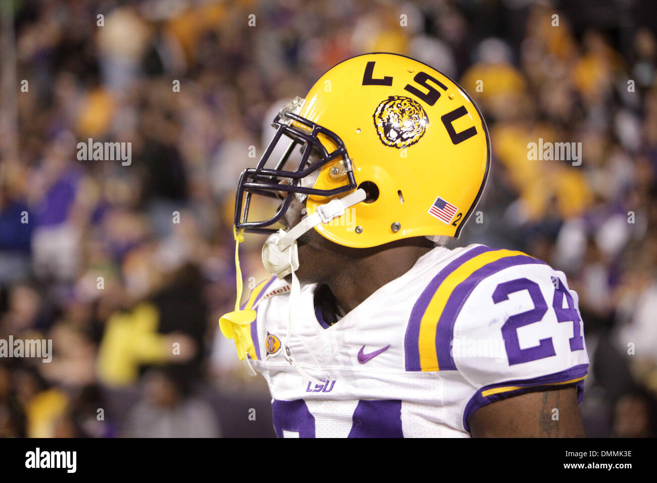 24 October 2009: LSU cornerback Harry Coleman (24) during the game ...