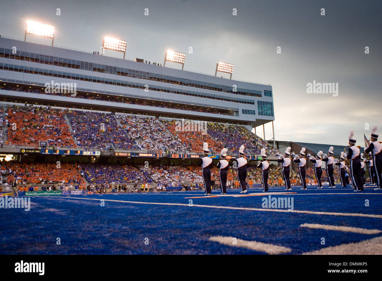 03 September 2009: The view from inside Bronco Stadium prior to the ...