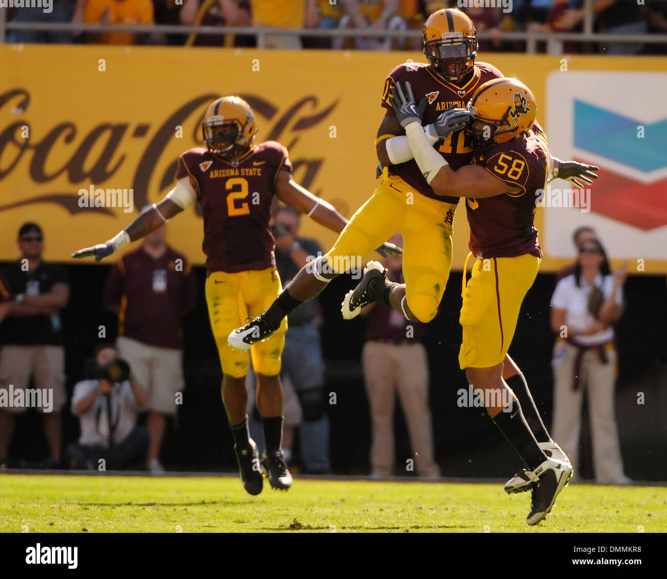 October 31, 2009: Arizona State wide receiver LeQuan Lewis (12) and ...