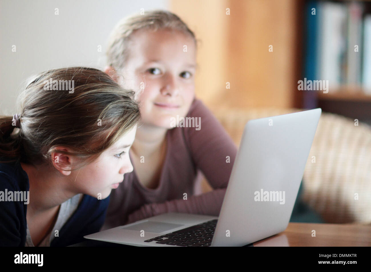Laptop at school hi-res stock photography and images - Alamy