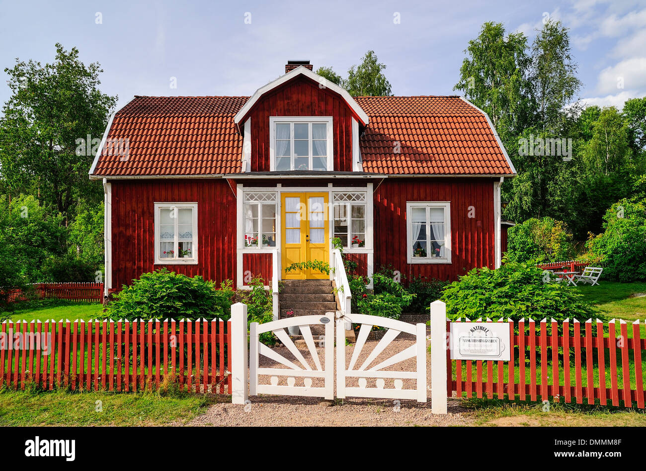 Sweden, Smaland, Gibberyd, Katthult farm, shooting location Astrid ...