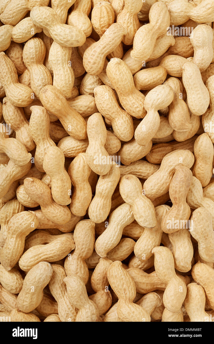 Peanuts in shell texture background Stock Photo - Alamy