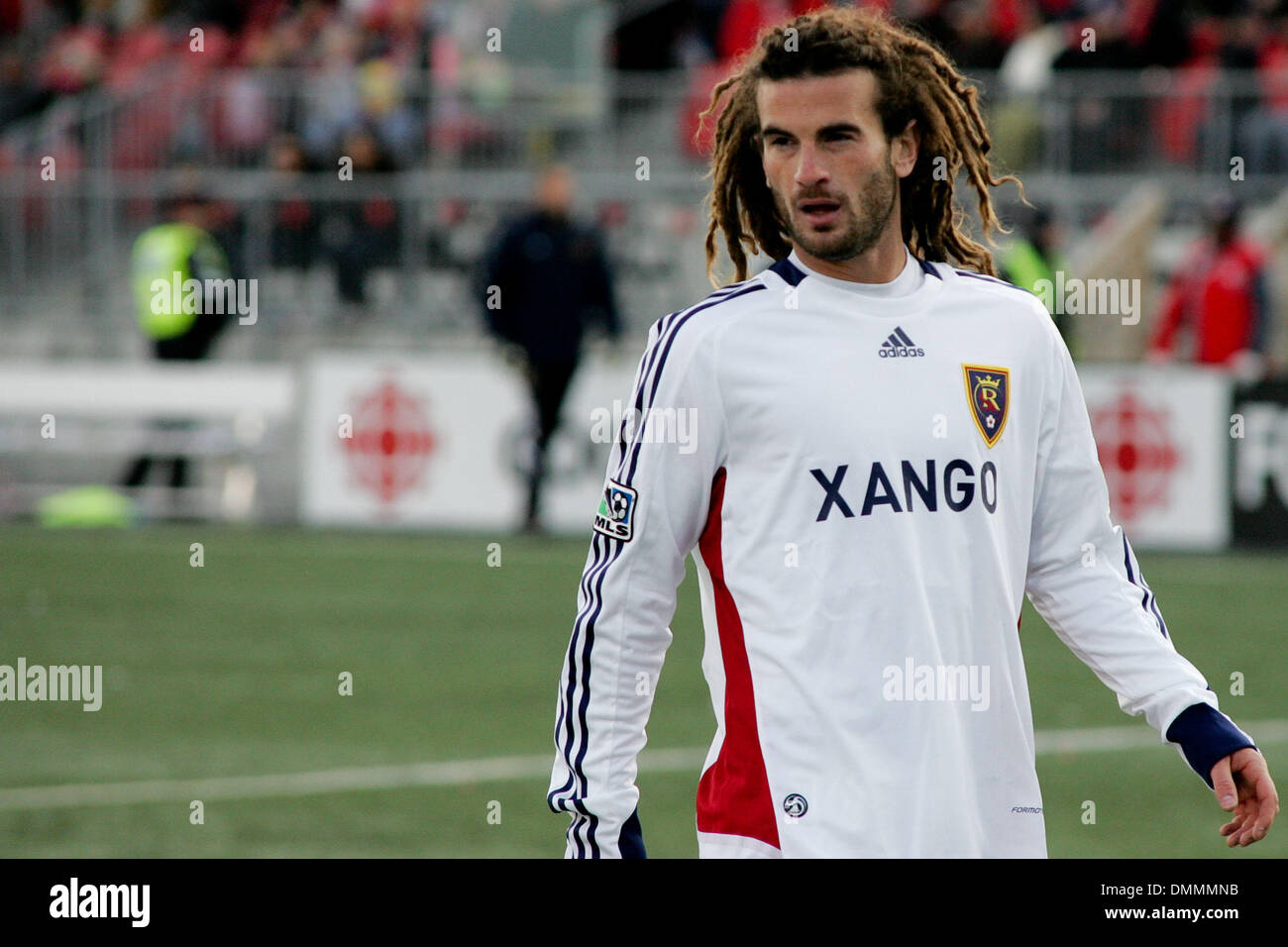17 October 2009: Kyle Beckerman #5 of Real Salt Lake watches the play ...