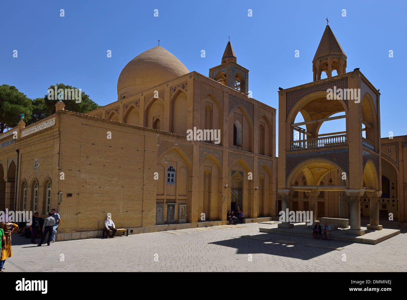 Iran, Isfahan Province, Isfahan, historic armenian orthodox Vank ...