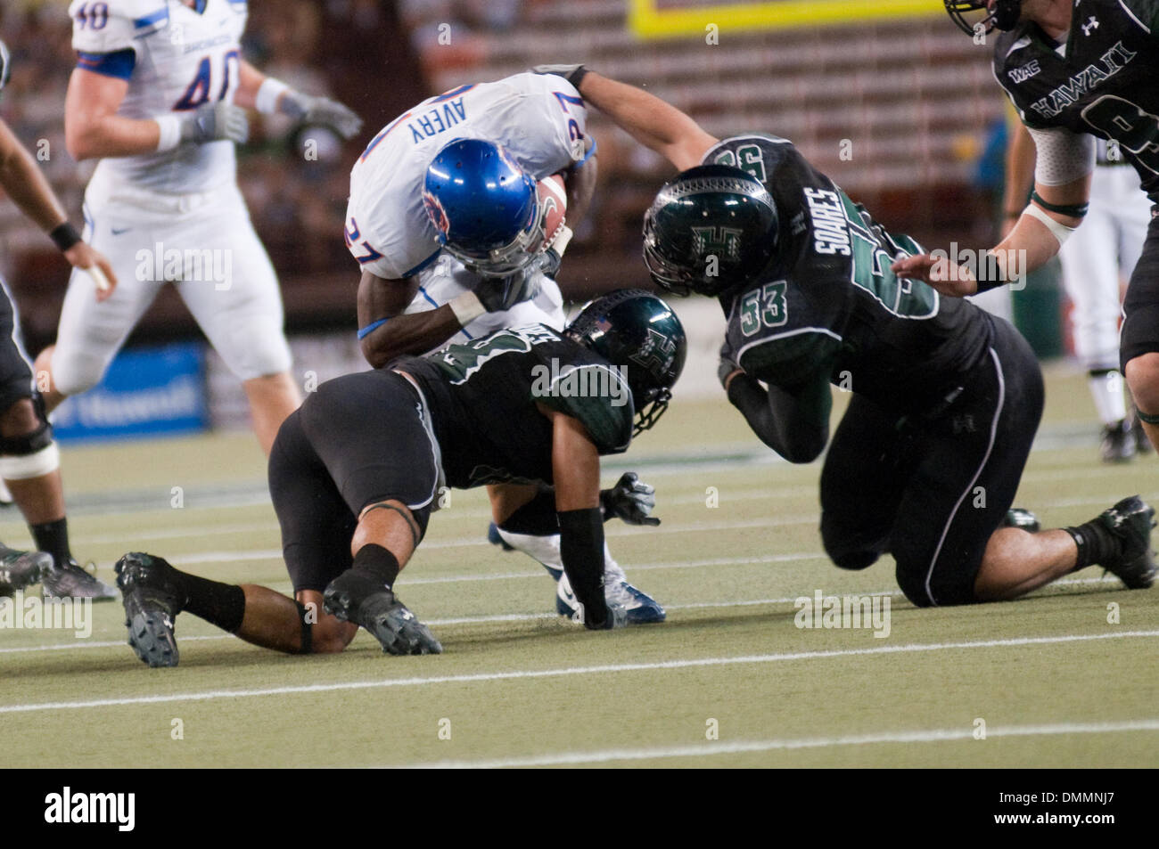 Hawaii warriors football hi-res stock photography and images - Alamy