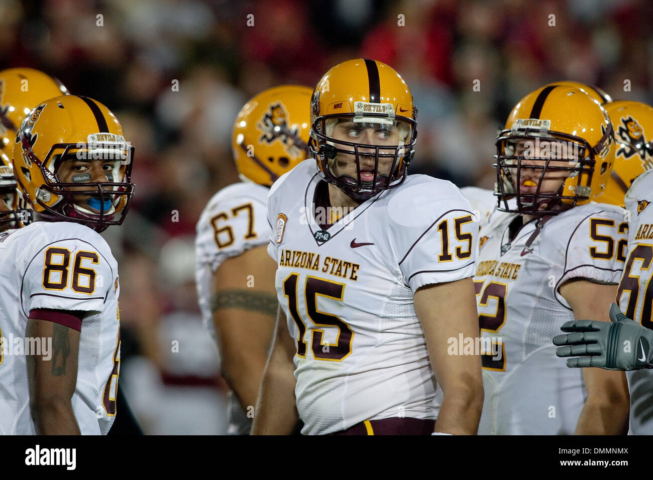 24 October 2009: Arizona State's Danny Sullivan (15) during game action ...