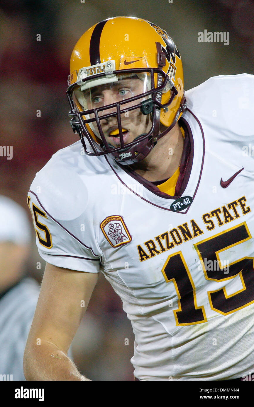 24 October 2009: Arizona State's Danny Sullivan (15) during game action ...