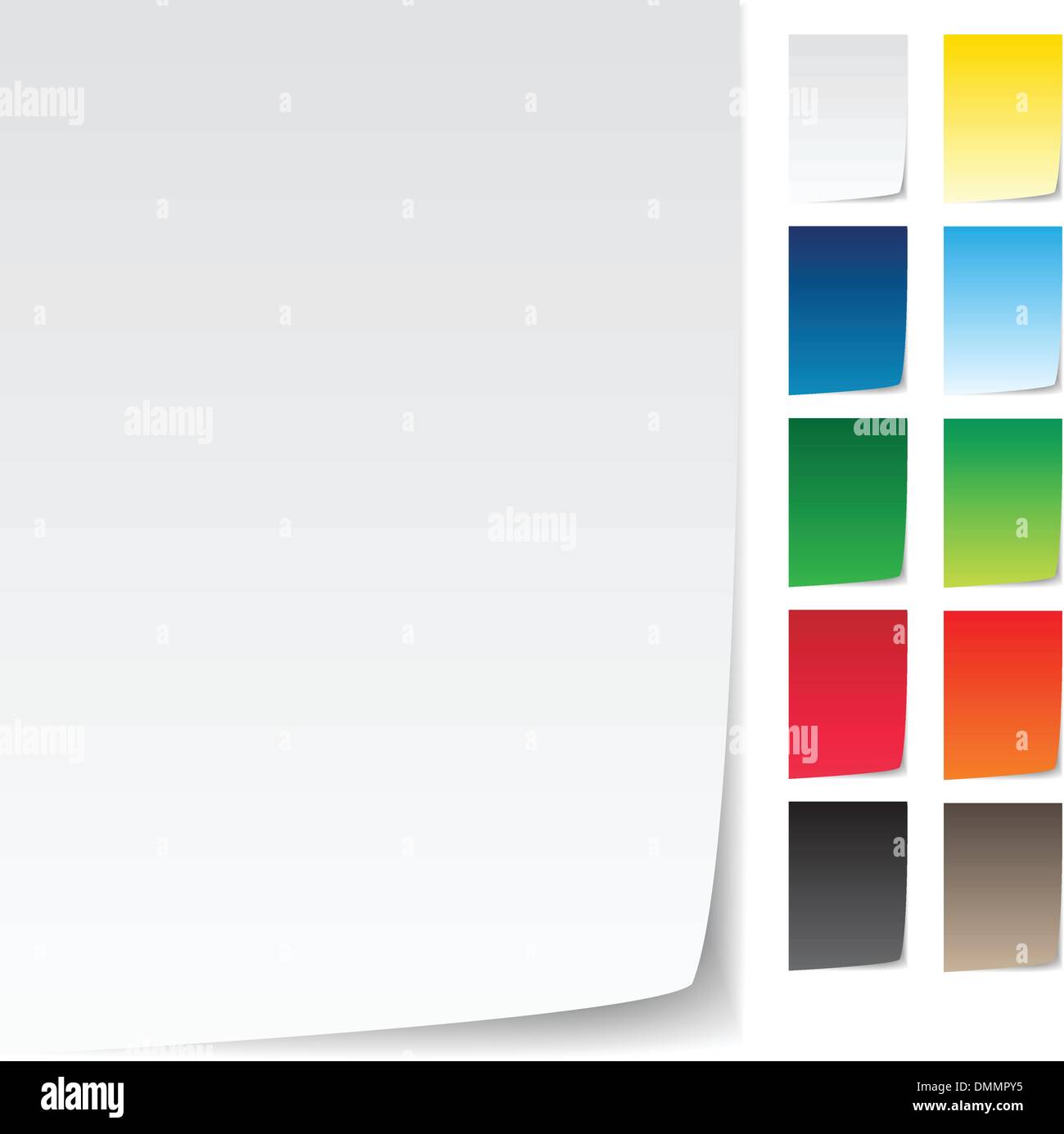 Advertising page Stock Vector Images - Alamy