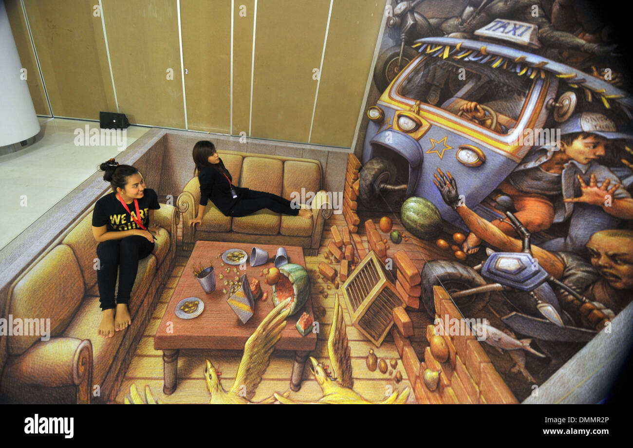 3d pavement art hi-res stock photography and images - Alamy