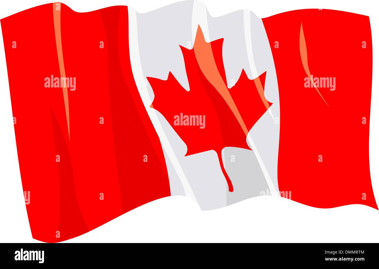 Canada flag country geography hi-res stock photography and images - Alamy