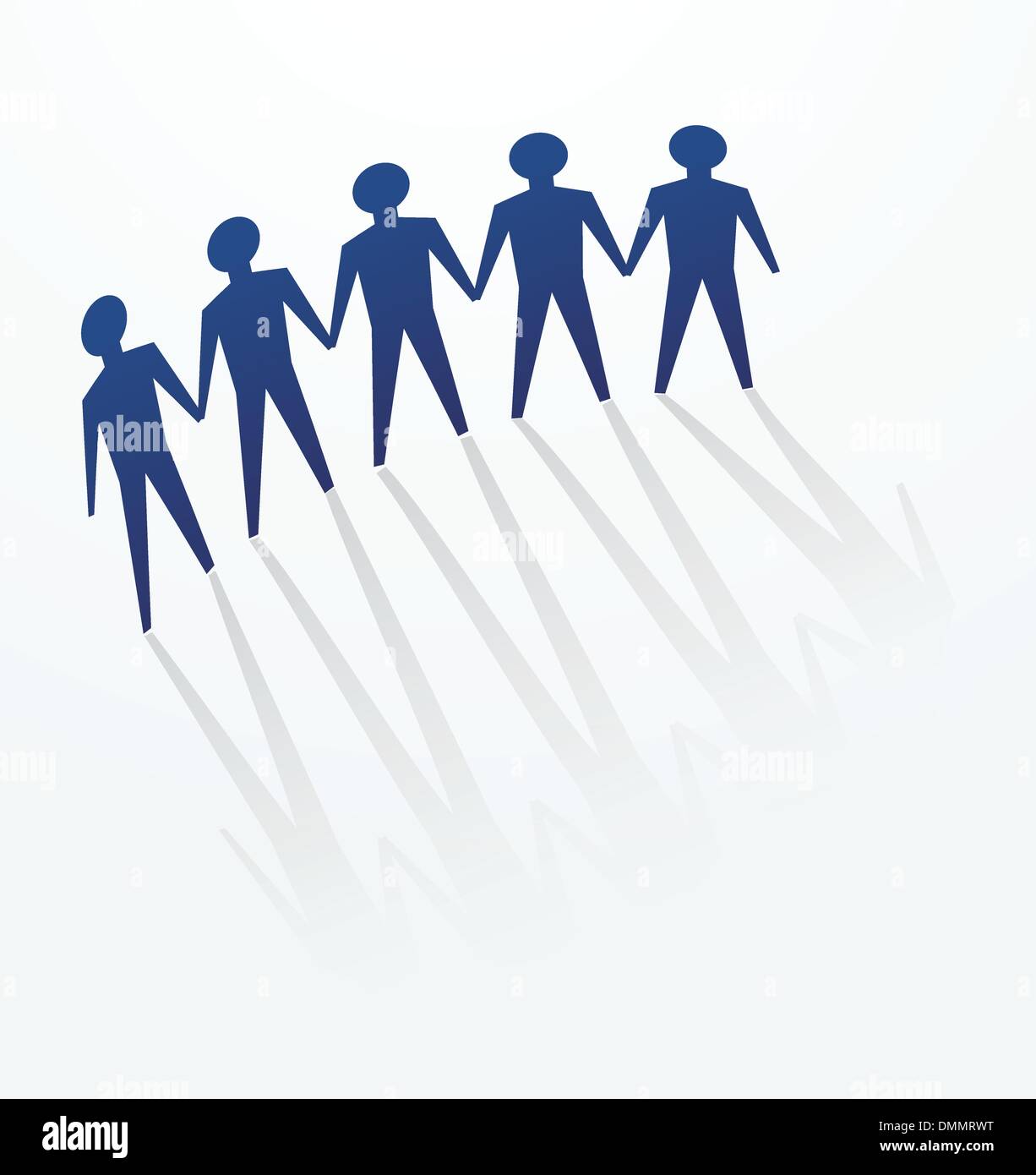 paper man for office concepts Stock Vector Image & Art - Alamy