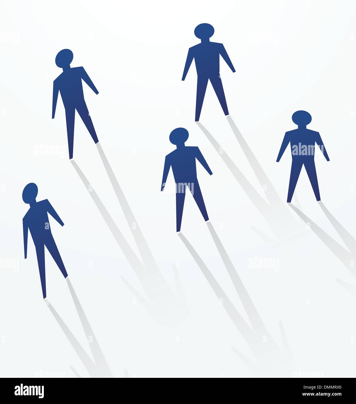 Human figure cutouts Stock Vector Images - Alamy