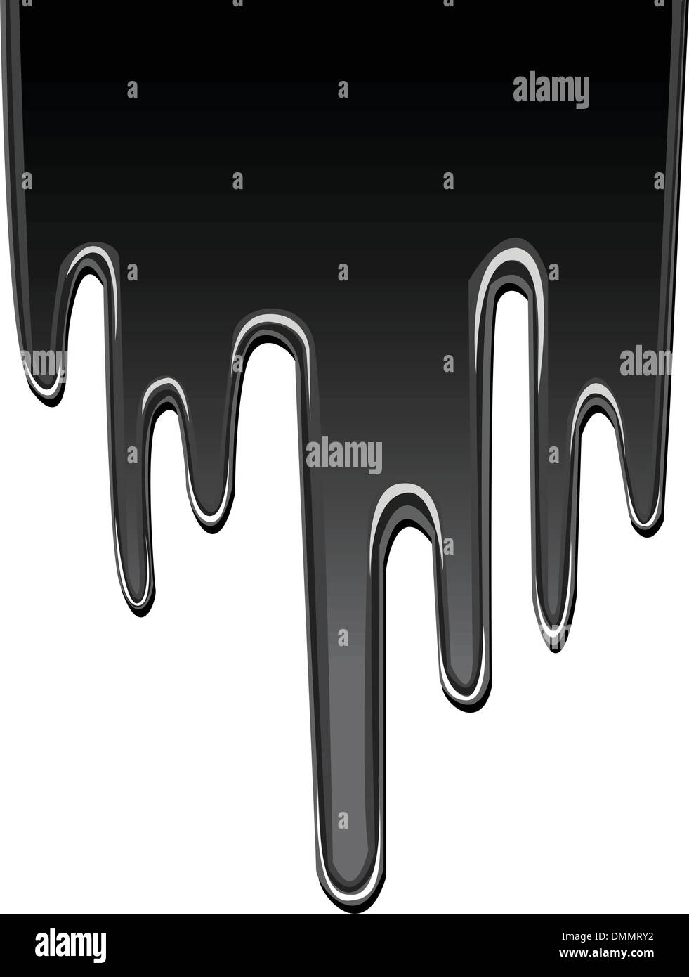 Liquid oil drip vector Stock Vector Images - Alamy
