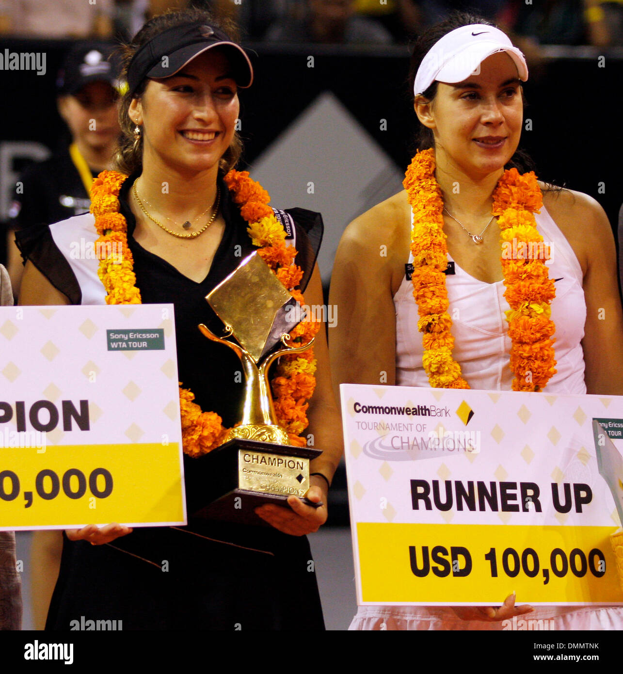 Nov 08, 2009 - Nusa Dua, Bali, Indonesia - French MARION BARTOLI (left ...