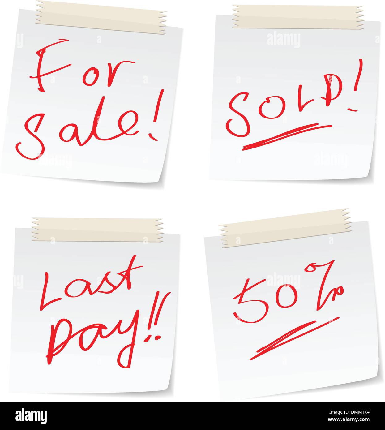 50 notes Stock Vector Images - Alamy