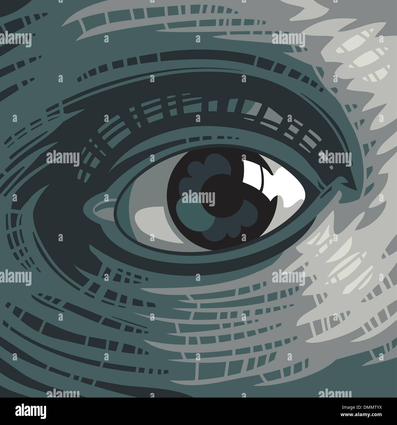 Glittering eye Stock Vector Images - Alamy