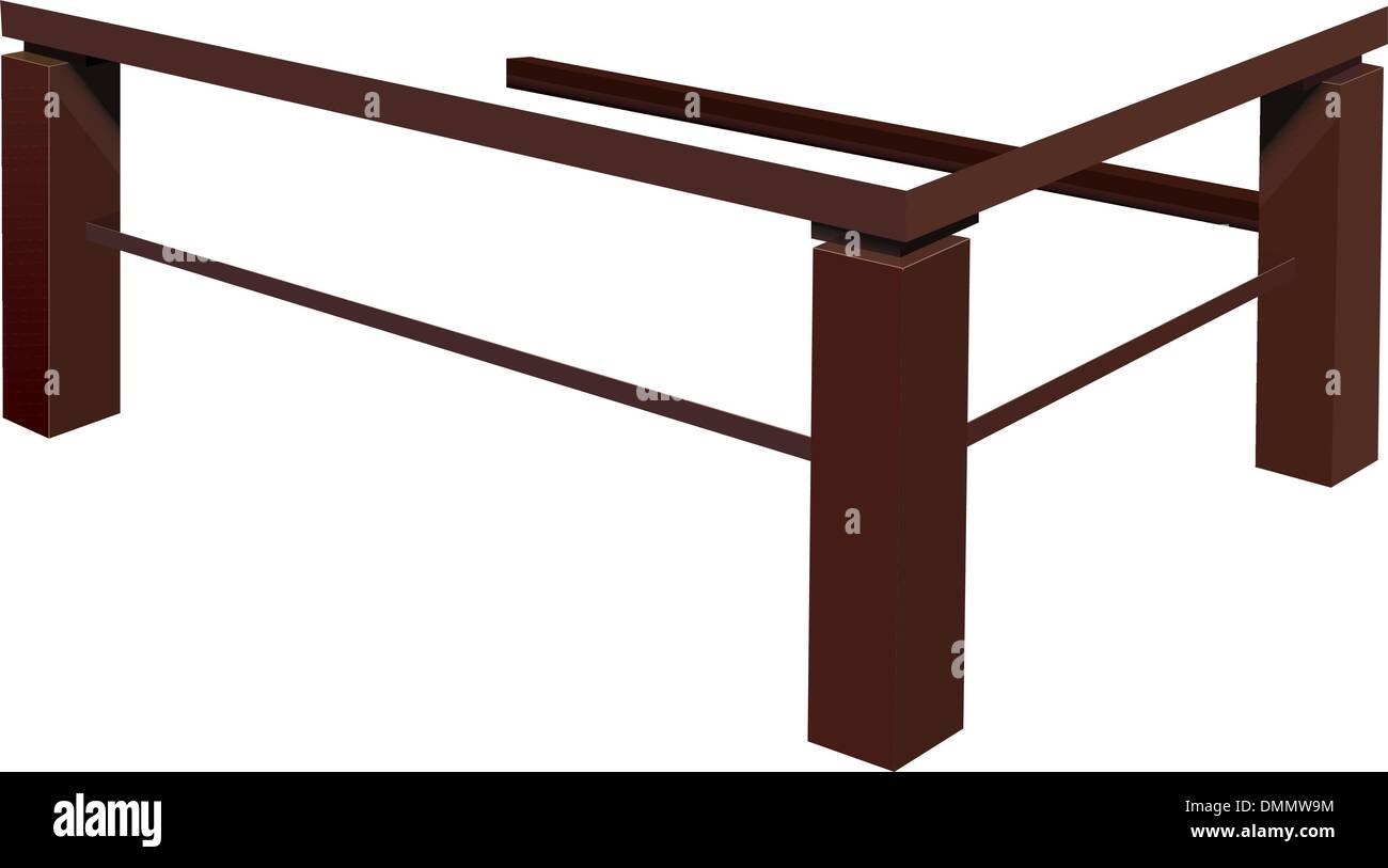 On white kitchen table Stock Vector Images - Alamy