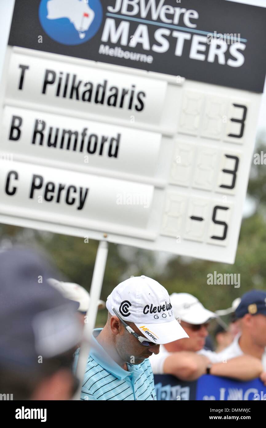 Nov 12, 2009 - Melbourne, Australia - Cameron Percy shows a clear gap ...