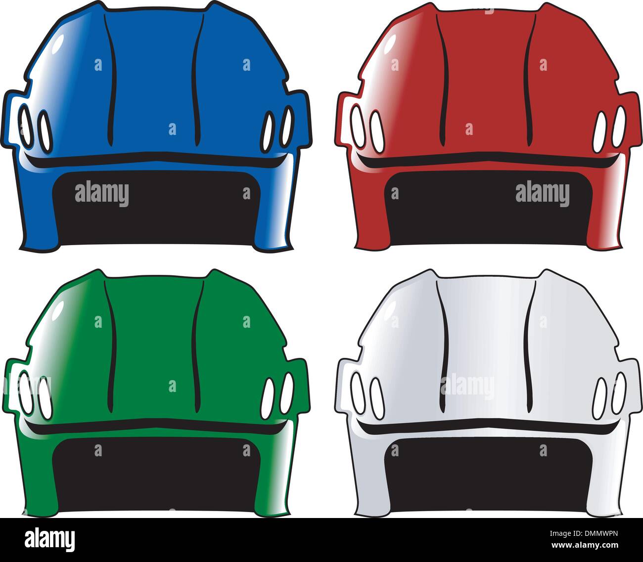 Four black red green Cut Out Stock Images & Pictures - Alamy