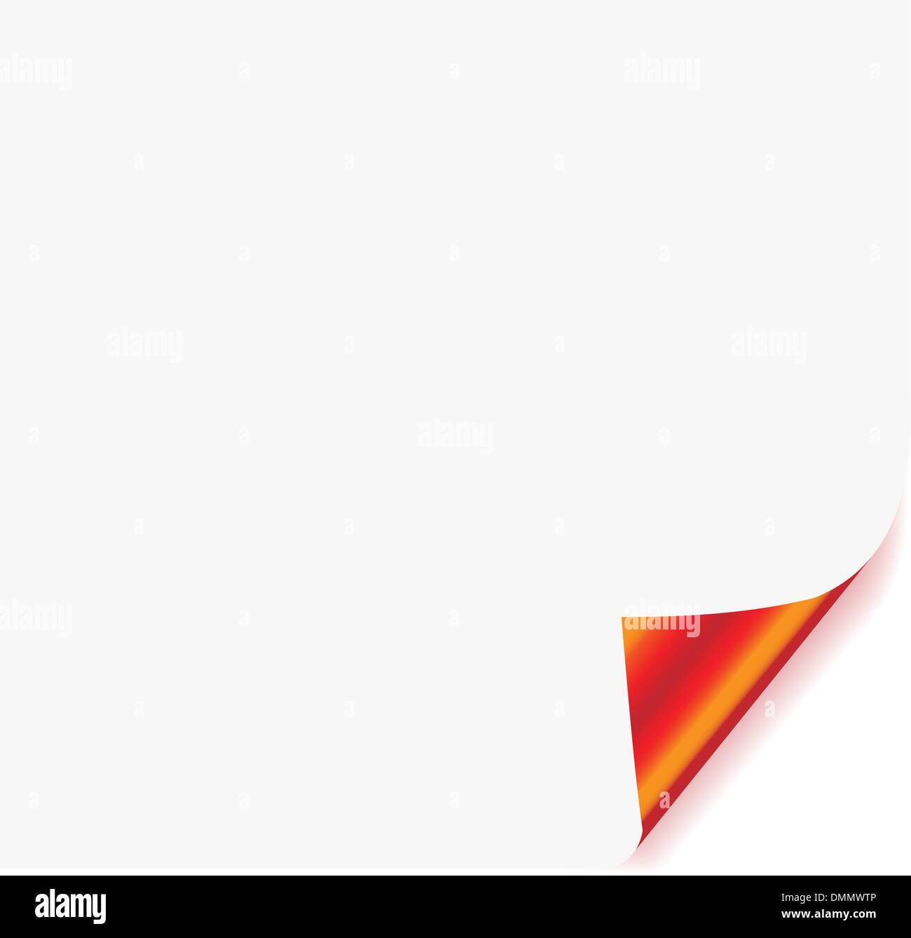 Bent page Stock Vector Images - Alamy