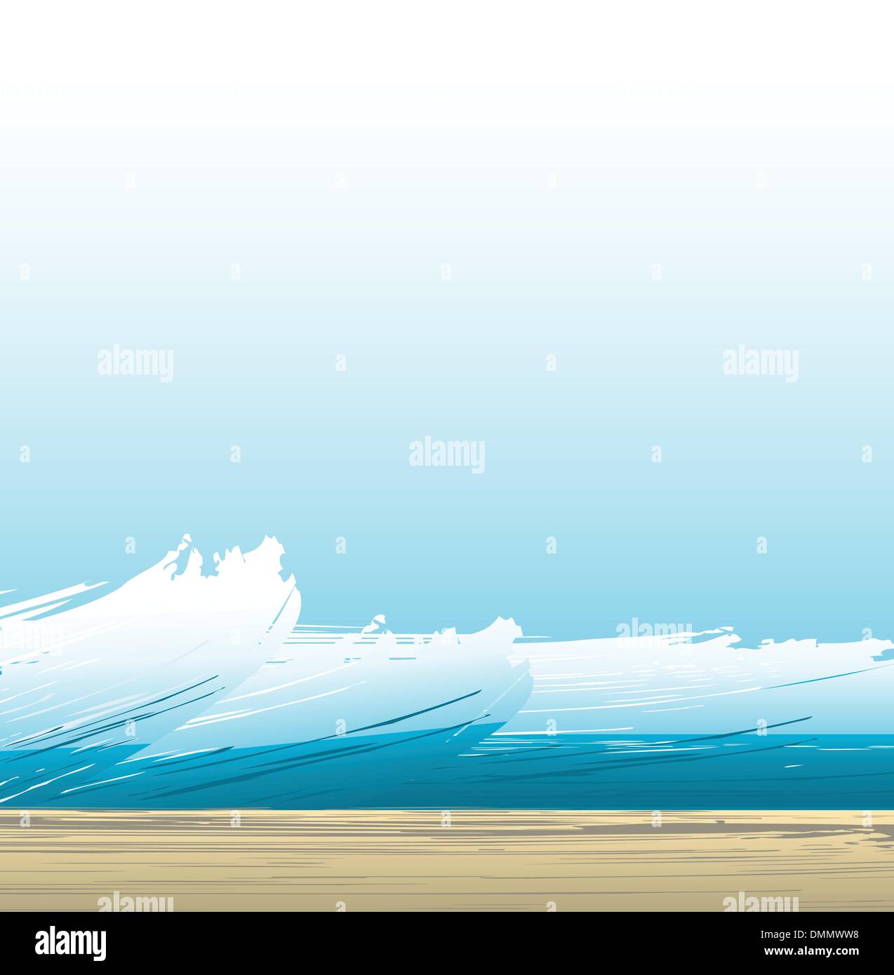 spiritual background with waves Stock Vector Image & Art - Alamy