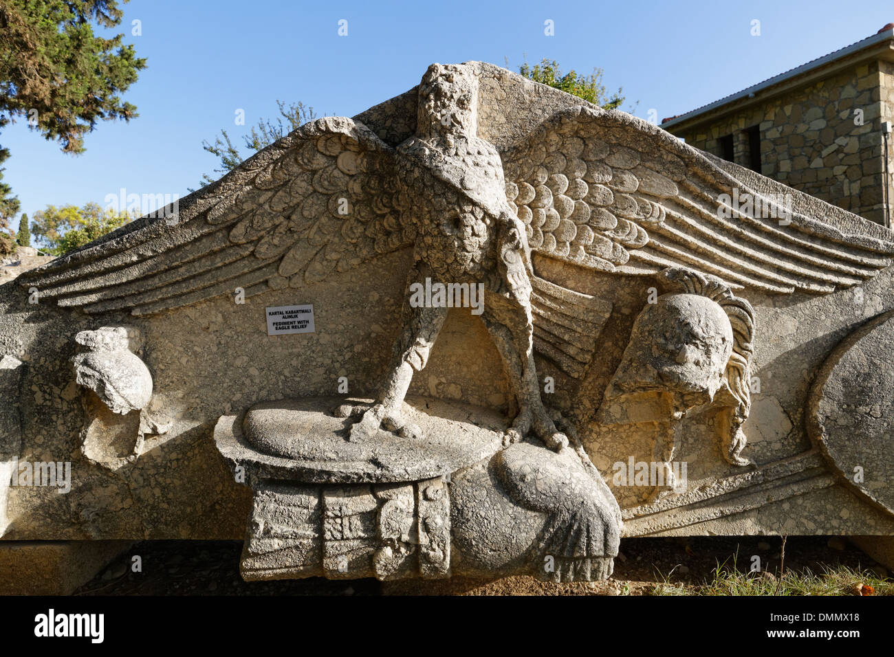 Ancient eagle figure at a gable hi-res stock photography and images - Alamy