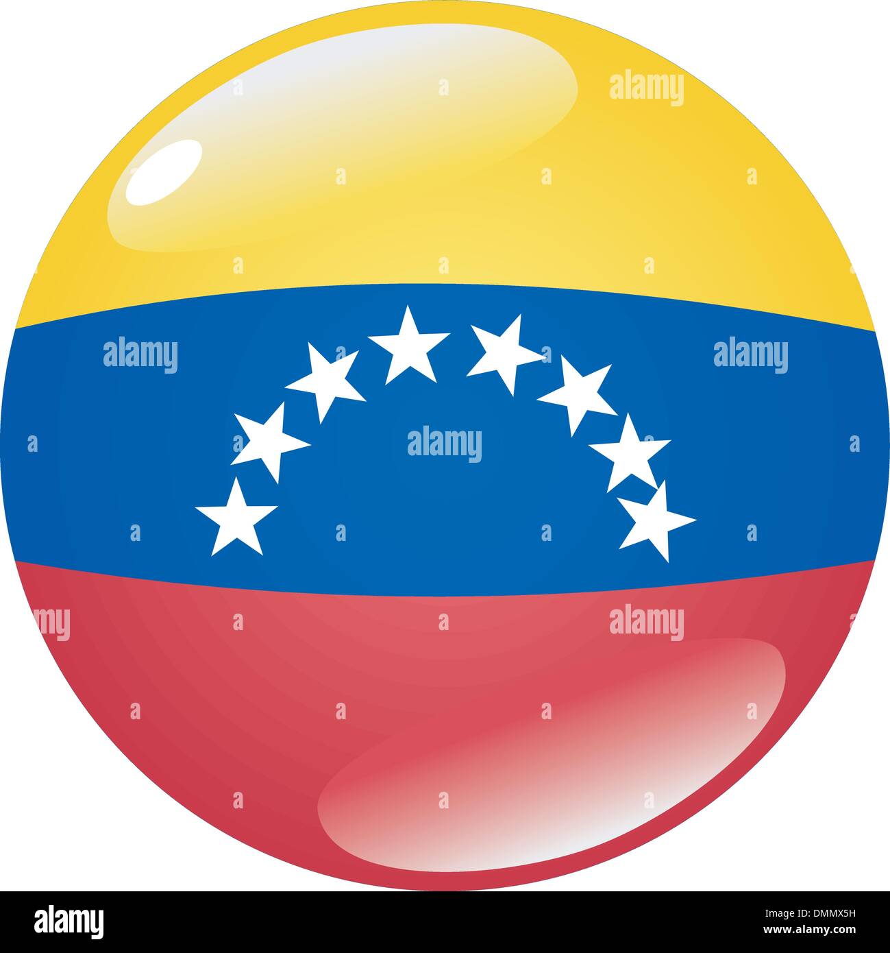 Venezuela flag icon in Stock Vector Images - Alamy