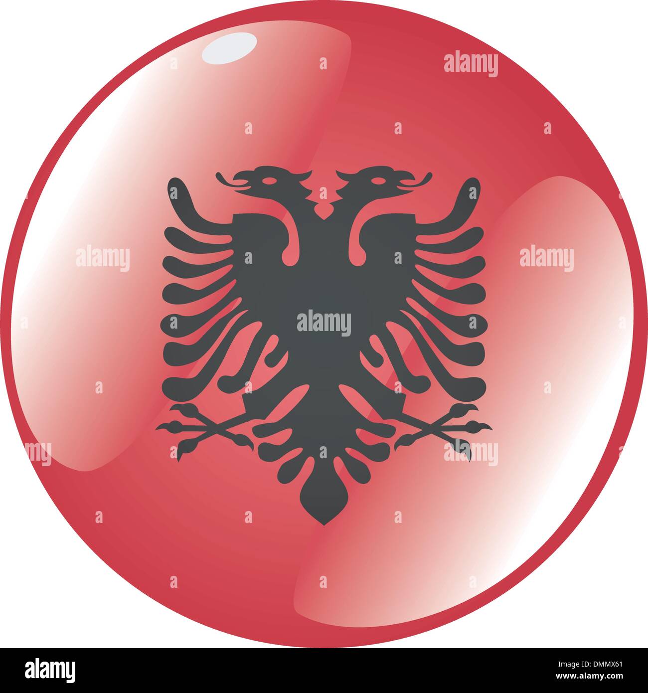 National flag albania in Stock Vector Images - Alamy