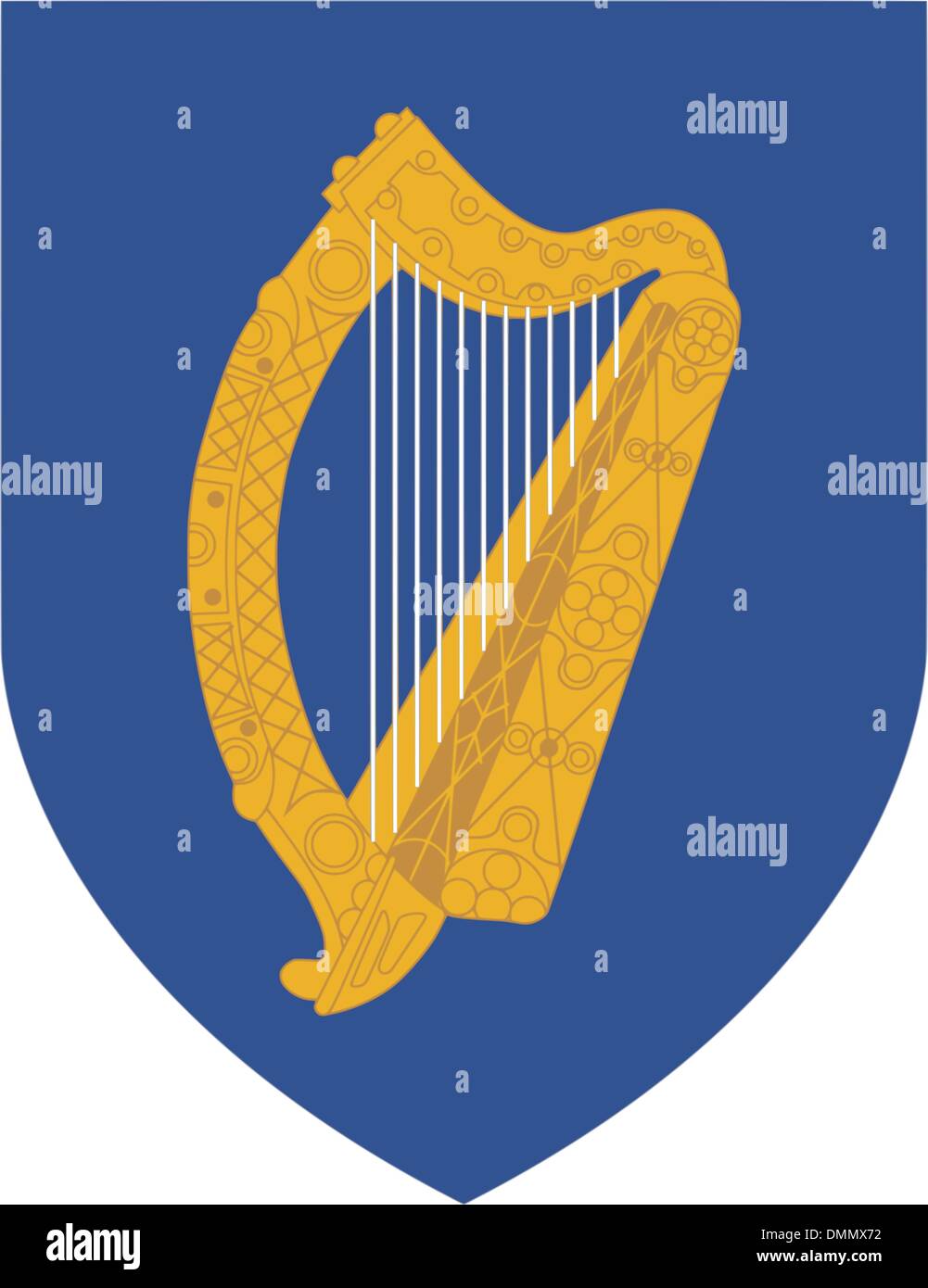 coat of arms of Ireland Stock Vector Image & Art - Alamy