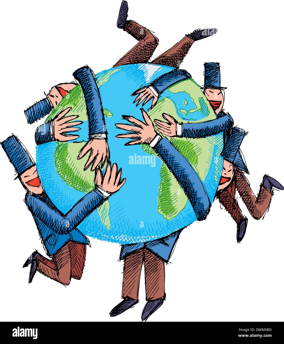 Capitalism control Stock Vector Images - Alamy