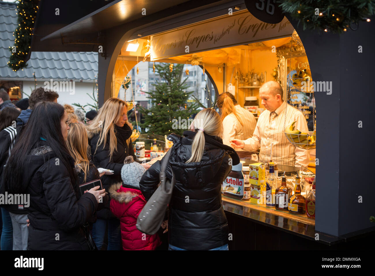 Cologne Christmas Market Stock Photo - Alamy