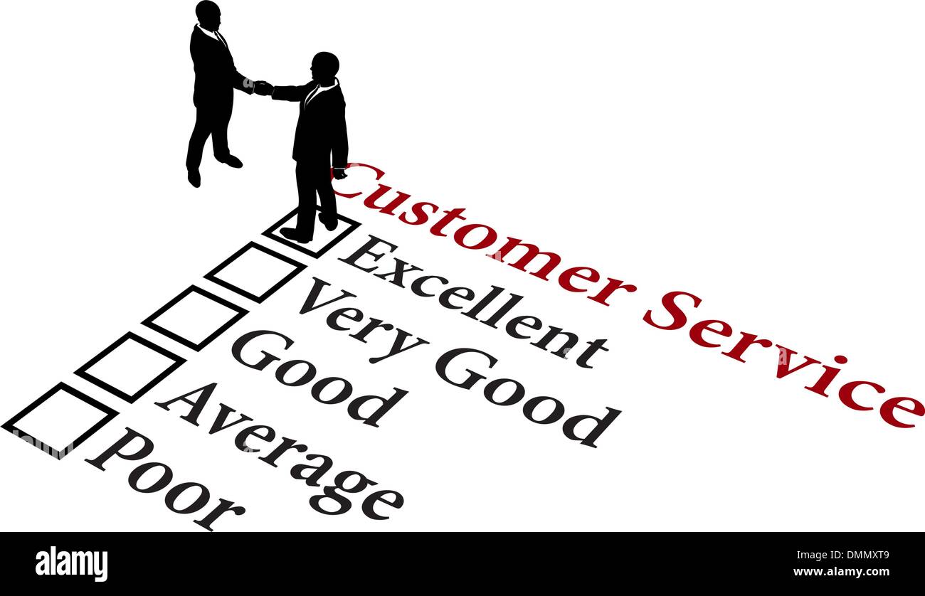 Vector concept customer relationship Cut Out Stock Images & Pictures ...