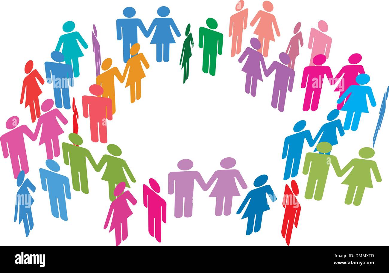 Couples meet Stock Vector Images - Alamy