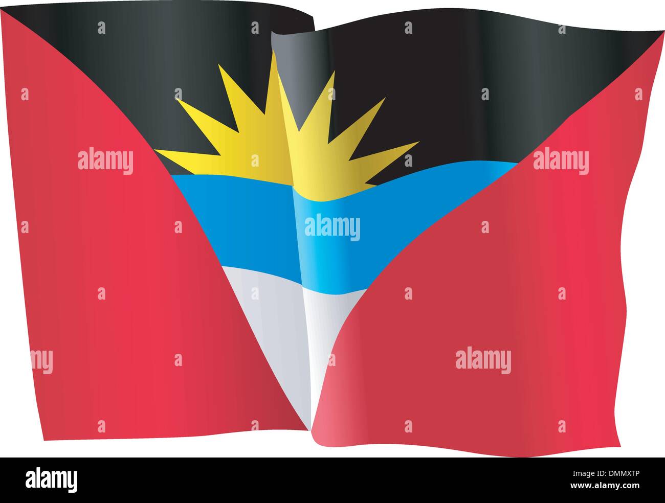 flag of Antigua and Barbuda Stock Vector Image & Art - Alamy