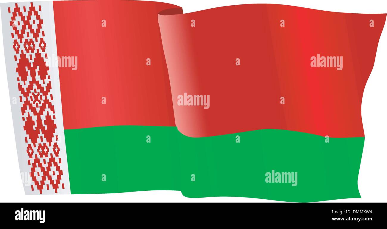 flag of Belarus Stock Vector Image & Art - Alamy