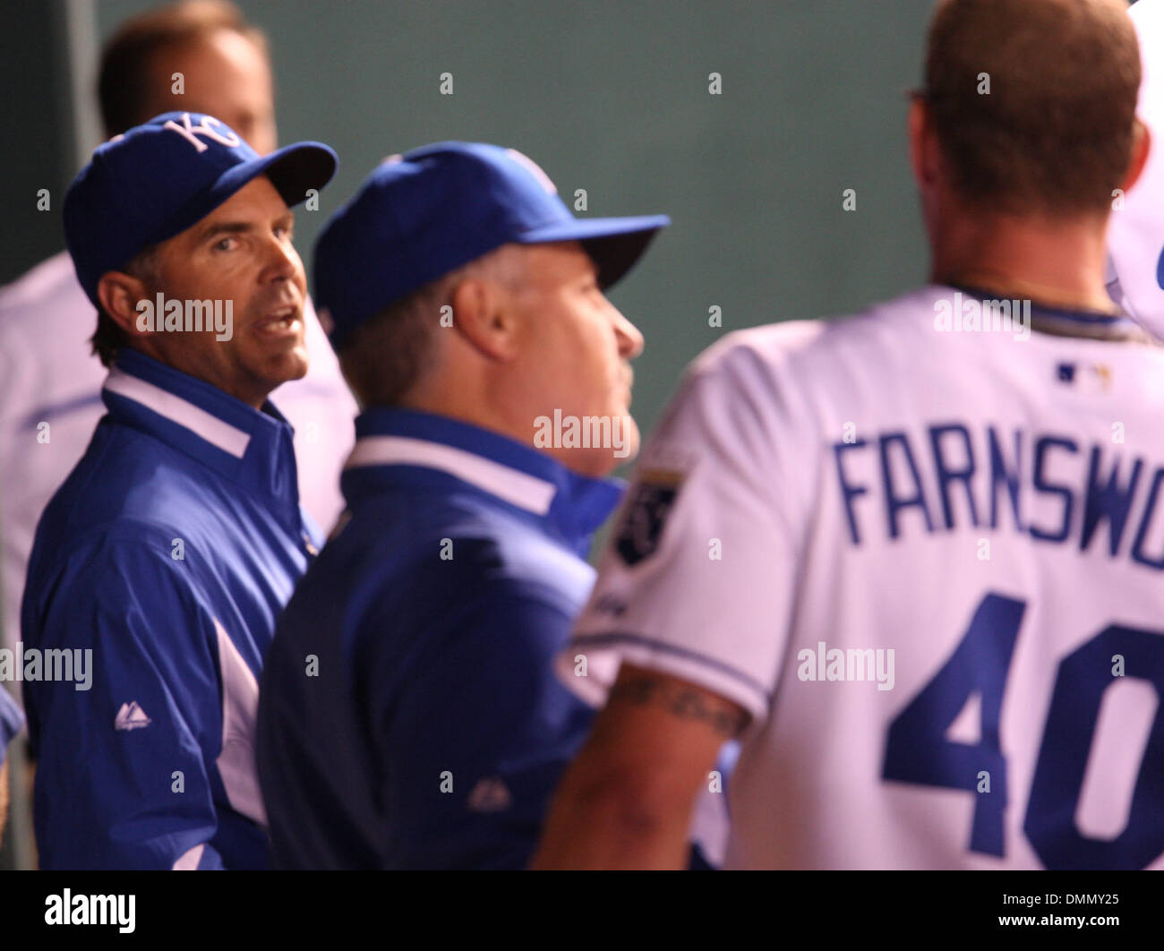 21 August 2009: Kansas City Royals relief pitcher Kyle Farnsworth (40 ...