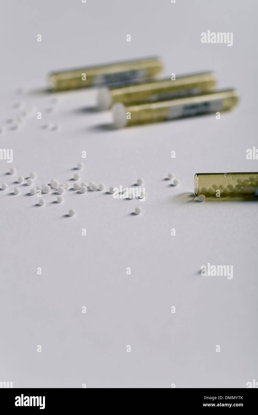 Homeopathic globules hi-res stock photography and images - Alamy