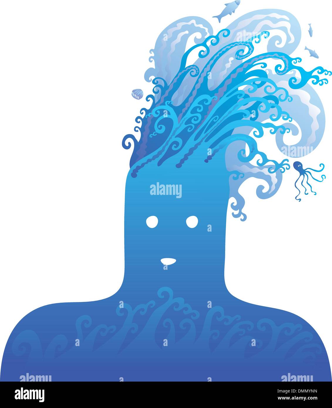 Human made and natural environment Stock Vector Images - Alamy