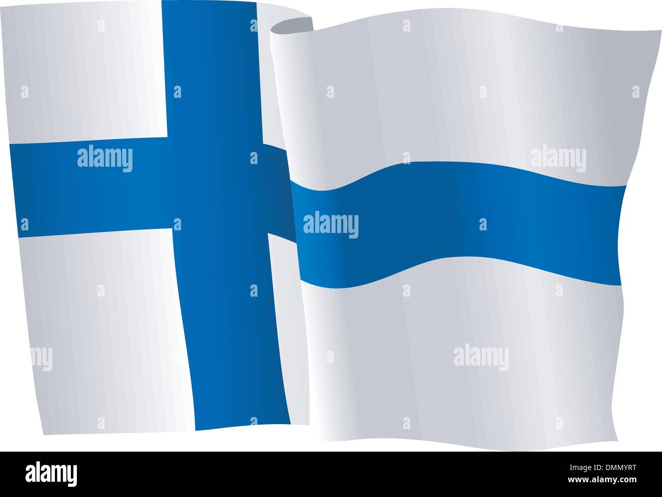 flag of Finland Stock Vector Image & Art - Alamy